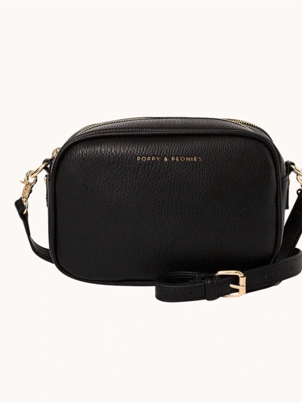 Poppy & Peonies | Bags | Poppy Peonies 247 Crossbody Black | Poshmark